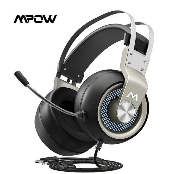 Mpow | Headphones | Mpow Universal Led Wired Gaming Suspended Over Ear ...